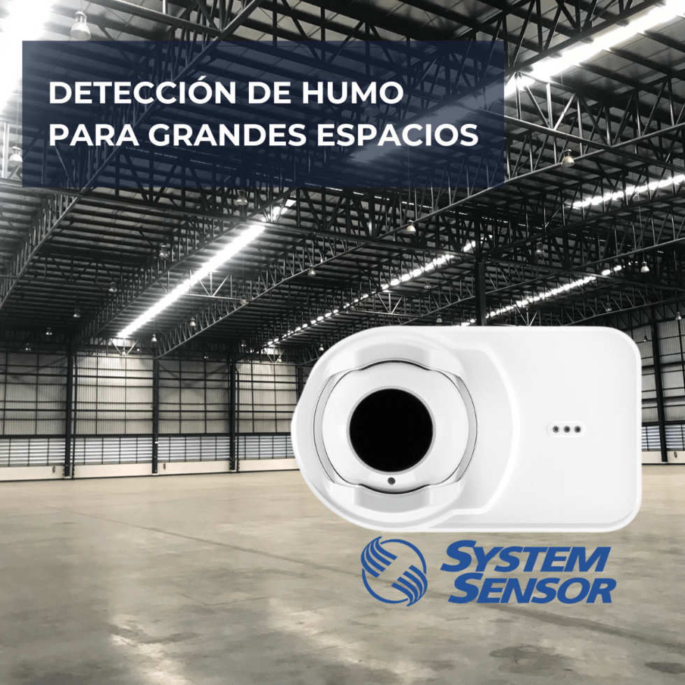 Detección Humo OSI-R-SS SYSTEM SENSOR para Grandes Espacios